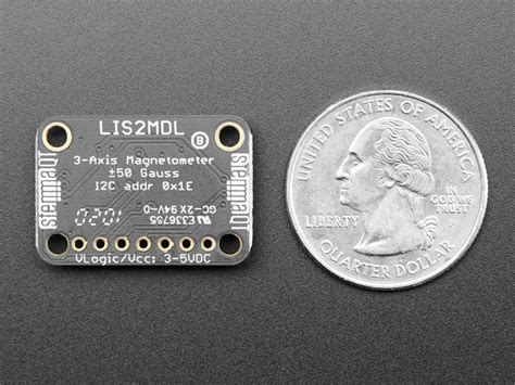 Adafruit Triple Axis Magnetometer Lis2mdl Stemma Qt Qwiic The Pi Hut