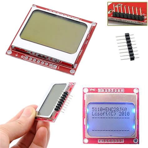 Smart Electronics Lcd Module Display Monitor White Backlight Adapter