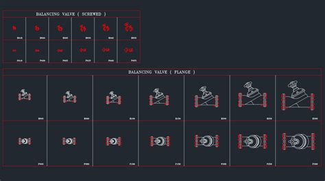 Flow Control Valve Cad Cadblocks Hub For Industrial Design