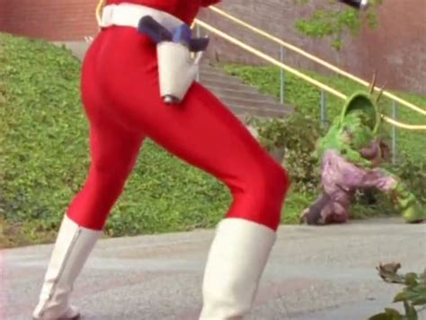 Power Rangers 27 Red Space Rangers Bubble Butt 2