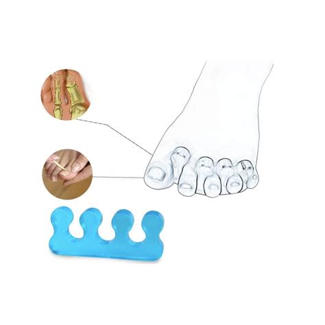 Kg Blue Gel Toe Separator Toe Nail Polish Ubuy India
