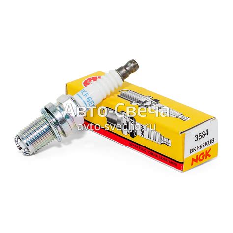 Свеча зажигания Ngk 3584 Bkr6ekub Standard Авто Cвечи