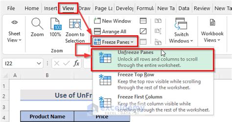How To Freeze Multiple Panes In Excel Criteria ExcelDemy