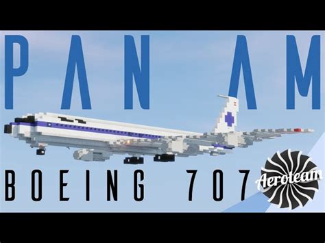Boeing 707 320b Download Minecraft Map