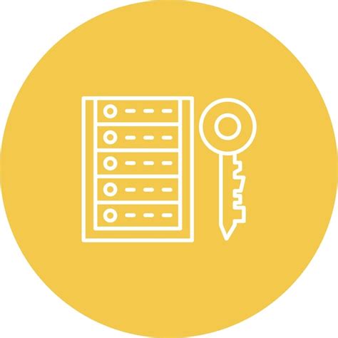 Premium Vector Server Encryption Icon Vector Image Can Be Used For