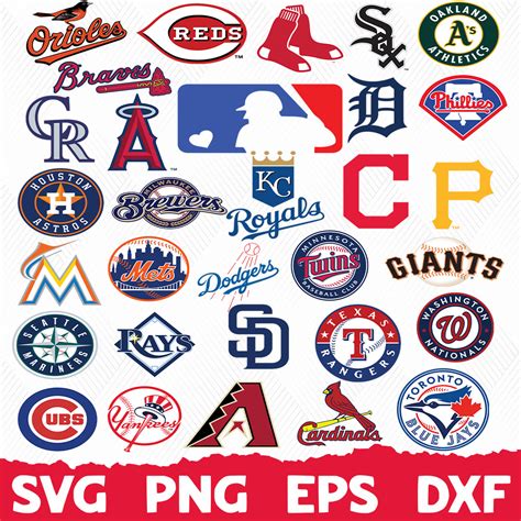 Mlb Teams Svg Mlb Svg All Mlb Teams Svg Mlb Logo Svg Mlb Inspire