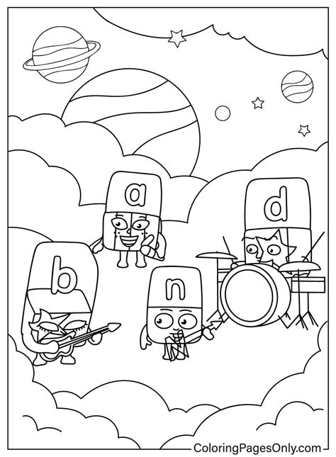 40 Alphablocks Coloring Pages Free Printable Pdf And Online Coloring
