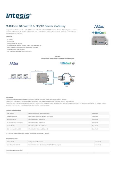 M Bus To Bacnetip Server Gateway At Best Price In Pimpri Chinchwad By