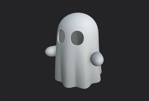 Ghost 3d Model 16 Fbx Max Obj Free3d