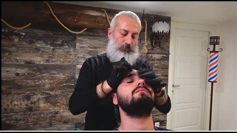 Asmr Barber Massage Therapy Hand Massage Head Massage Face