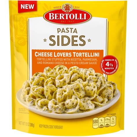 Bertolli Pasta Sides Cheese Lovers Tortellini Shop Entrees And Sides At