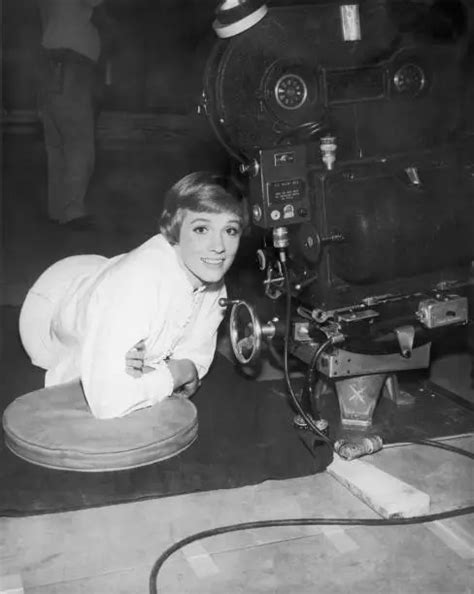 British Singer And Actor Julie Andrews Lays On The Ground Next 1965