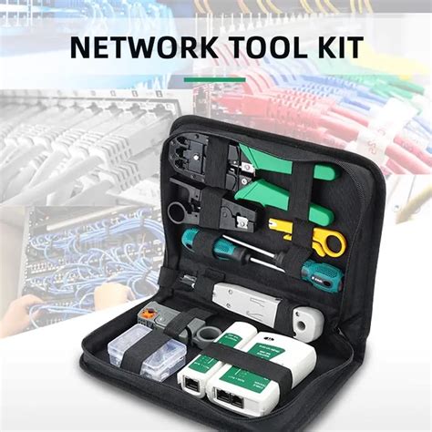 1 Set Five Types Of Network Tool Kit Wire Clamp Combination Network Toolkit Household Manual
