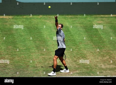 Halle Westfalen Germany 21st June 2023 Roman Safiullin In Action During The Terra Wortmann