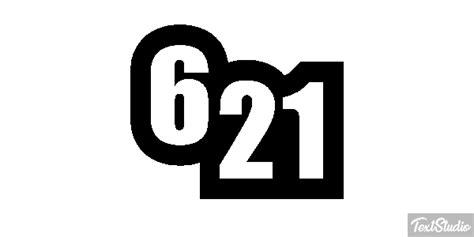 621 番号 アニメーションロゴデザイン