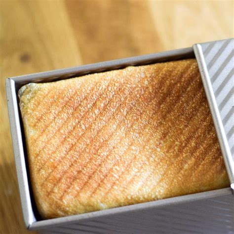 Easy Square Sandwich Bread At Home In Pullman Loaf Tin