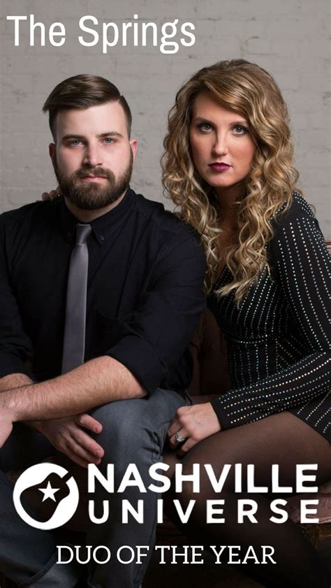 Stewart And Holly Halcomb From The Country Music Duo Thesprings Photo