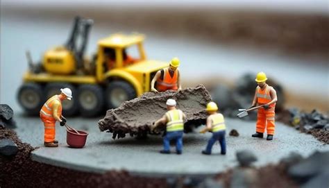 Premium Photo Miniature World Photography A Crew Of Tiny Workers