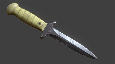 Cs Go Ct Knife 3d Model By Gabriel Muller Mullerr [eb3bf9f] Sketchfab