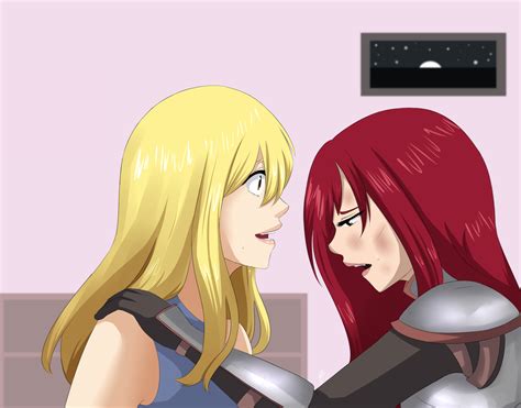 Fa Lucy And Erza By Zeiyuu On Deviantart