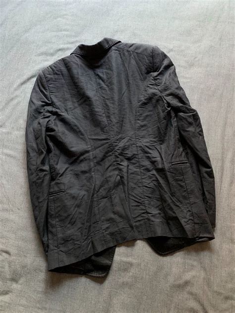 Ann Demeulemeester Anndemeulemeester Wool Blend Suit Jacket Grailed