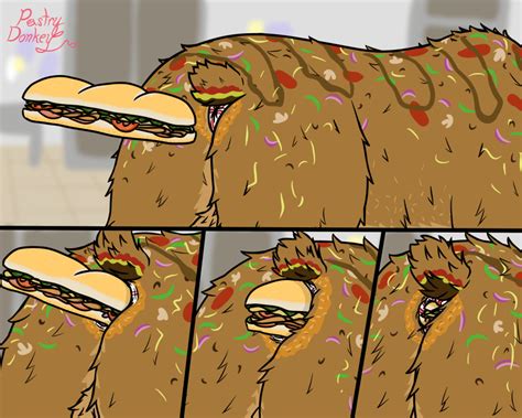 Rule 34 Anal Anal Sex Anus Ass Brown Body Brown Fur Butt Focus Feral Food Food Fetish Food In