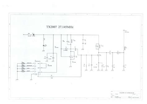 27058tx 27mhz Remote Control Transmitter Schematics Dickie Toys Hong Kong