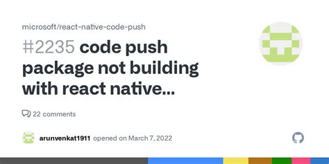Code Push Package Not Building With React Native Windows · Issue 2235