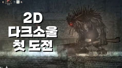 1 솔트 앤 생츄어리 2d 다크소울 첫 도전 영상 Youtube
