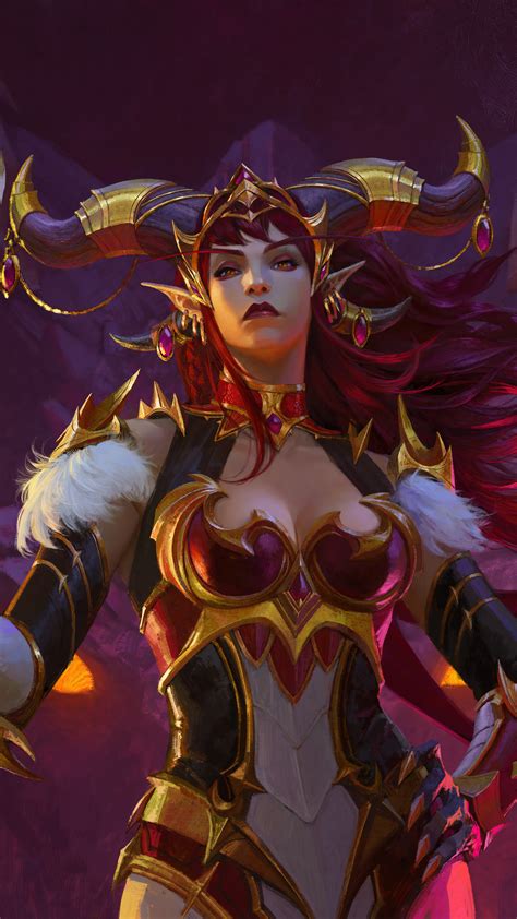 Alexstrasza World Of 4k 8k 6151j Wallpaper Iphone Phone