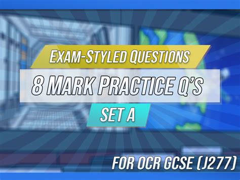 Paper 1 Exam Styled Questions Set A Ocr Gcse J277 Teaching Resources