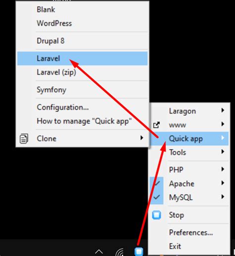 Using Laragon For Laravel Projects
