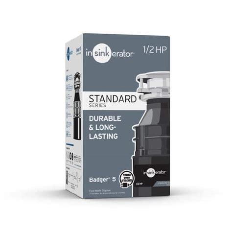 Badger 1 2 Hp Garbage Disposal Model 5 84 Reduced
