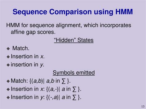 Ppt Correctness Proof Of Em Variants Of Hmm Sequence Alignment Via
