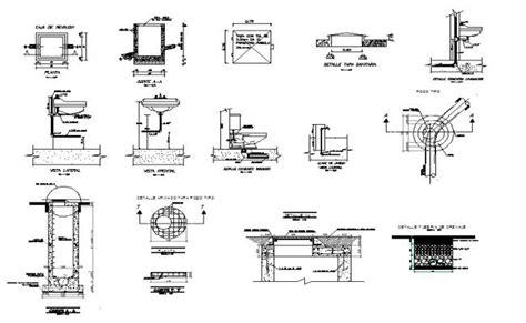 Suspension Bridge Detail 2d View Cad Structural Block Layout Autoacd File Artofit