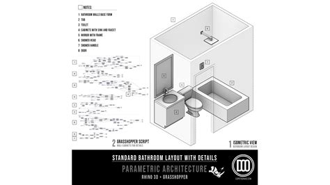 Bathroom Design And Layout Parametric Exercise Grasshopper And Rhino Parametric Architecture Youtube