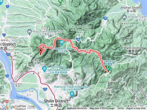 陽明山東西大縱走 健行筆記