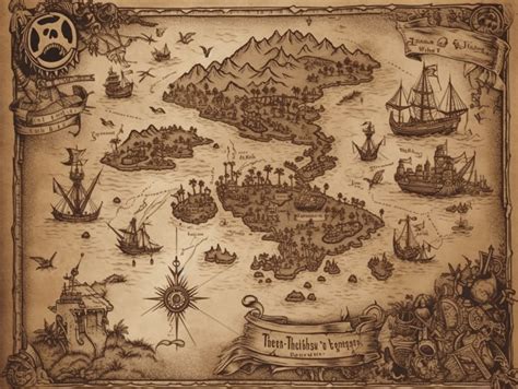 Pirate Treasure Map Sharing C