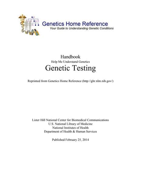 Genetic Testing Pptx