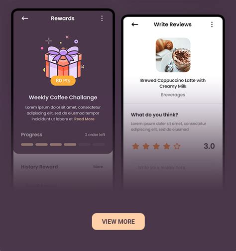 Biji Coffee Shop Mobile App Framework7 Template Graphicfort