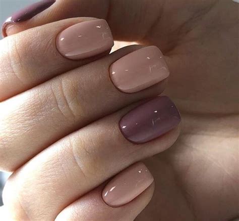 Нюдовый маникюр, который никогда не выйдет из моды | Ногти, Гель-лак ...