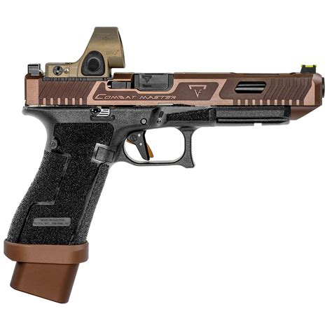 Tti G34 Gen 5 Copperhead With Custom Hard Case And Trijicon Sro Bronze