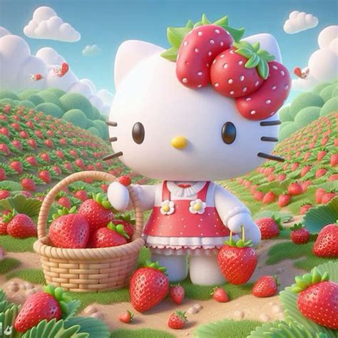 Strawberry Hello Kitty Hello Kitty Pictures Hello Kitty Hello Kitty