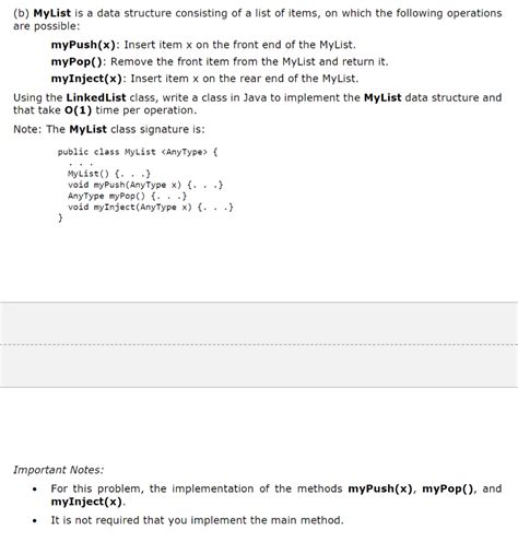 Problem 1 34 Points A Given Two Sorted Lists