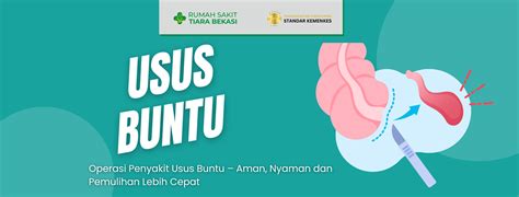 Operasi Usus Buntu Aman Nyaman Dan Pemulihan Cepat Rs Tiara