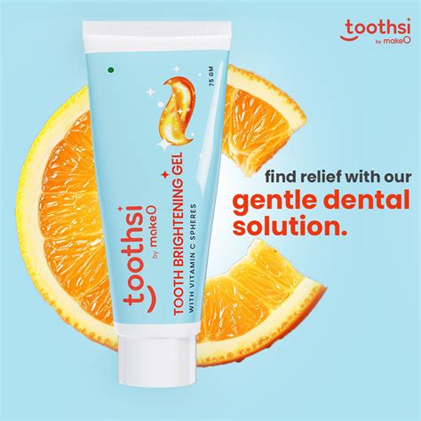 Toothsi Tooth Brightening Gel With Vit C Booster Sphere Makeo Toothsi
