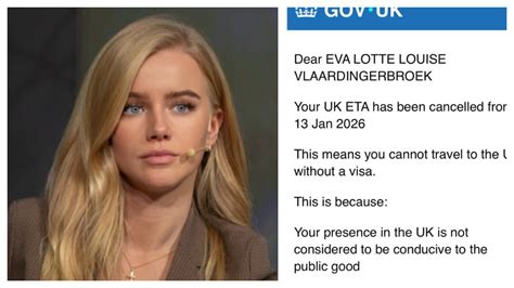 Eva Vlaardingerbroek Nektes Innreise Til Uk