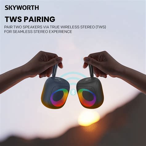 Skyworth On The Go Essential Portable Sound 3 Mini Speaker Ipx5
