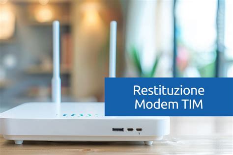 Restituzione Modem Tim Modulo PDF Istruzioni Rate Penali