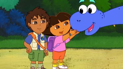 Watch Dora The Explorer Season 3 Episode 18 Boots Cuddly Dinosaur